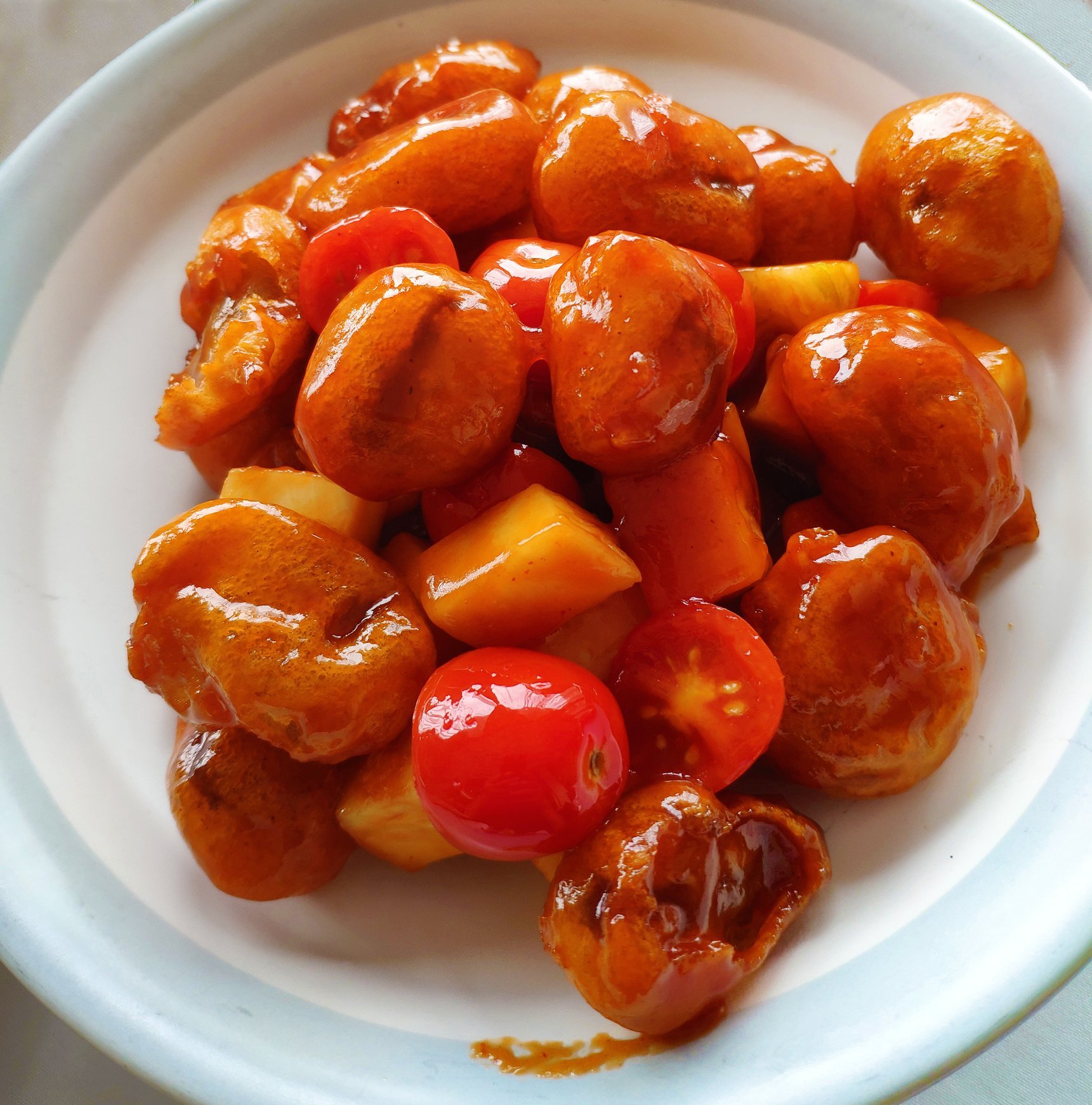Sweet and Sour Pork - Crab Delivery Singapore | 8 Crabs Crab Delivery