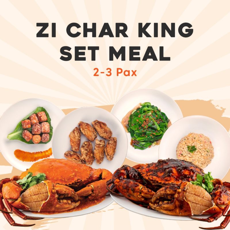 Crab Set Meals by 8 Crabs - Crab Delivery Singapore