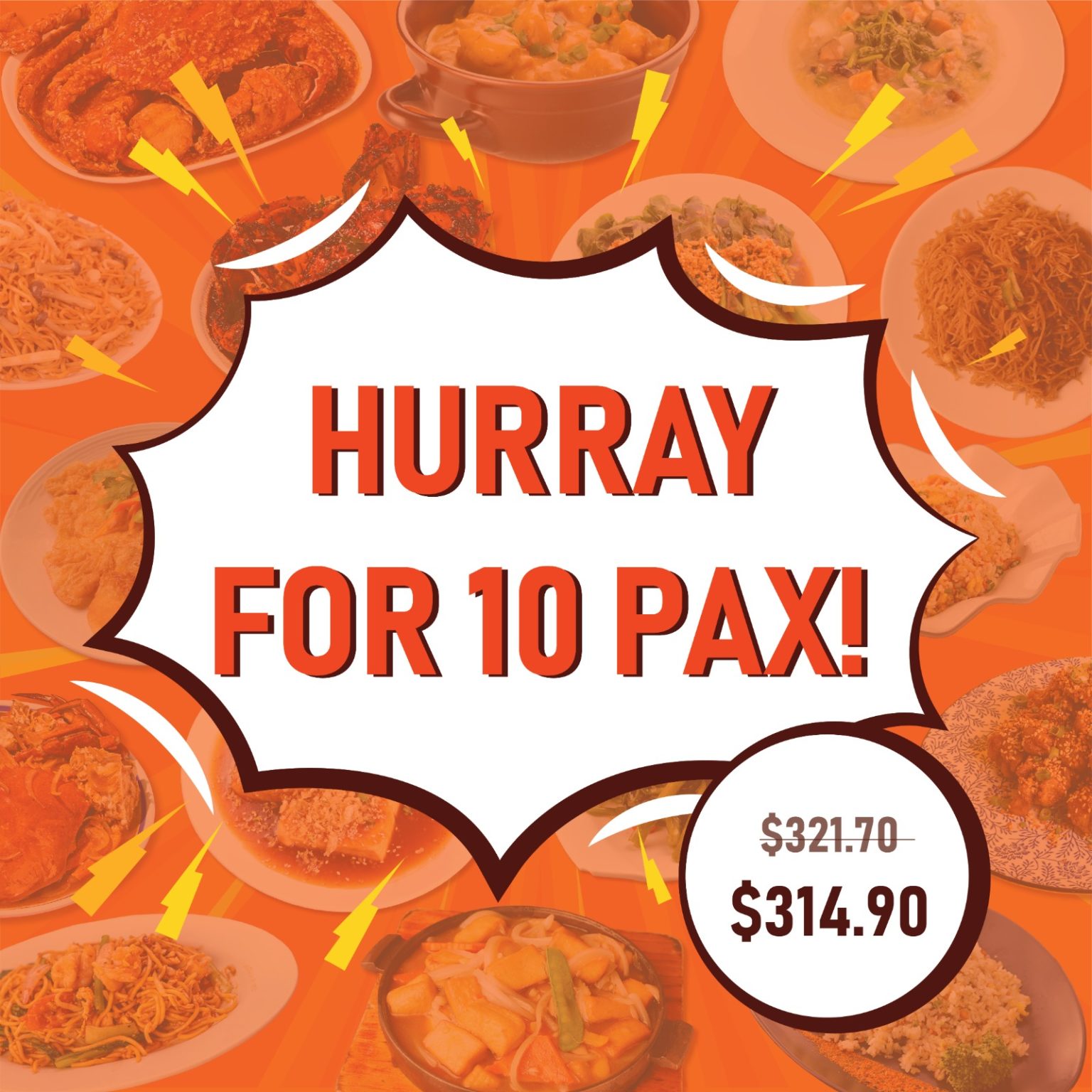 Crab Set Meals by 8 Crabs - Crab Delivery Singapore