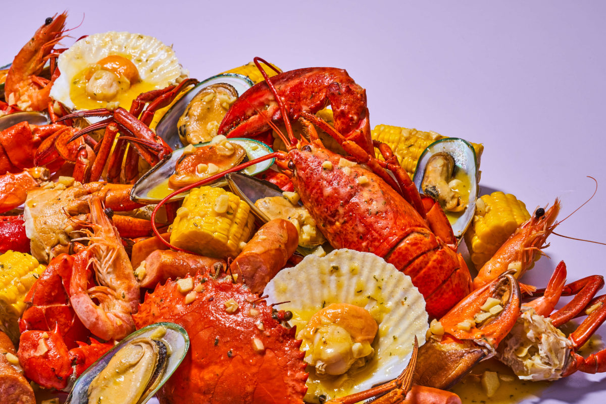 Garlic Butter Seafood In A Bag (Non-Spicy) - Crab Delivery Singapore ...