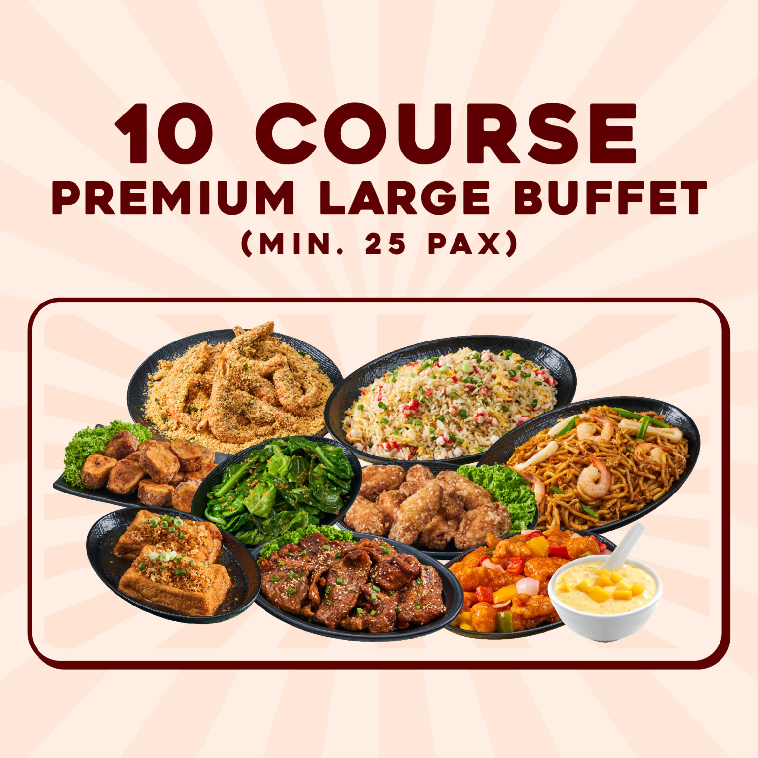 Mini Buffet and Buffet Catering by Award-Winning 8 Crabs